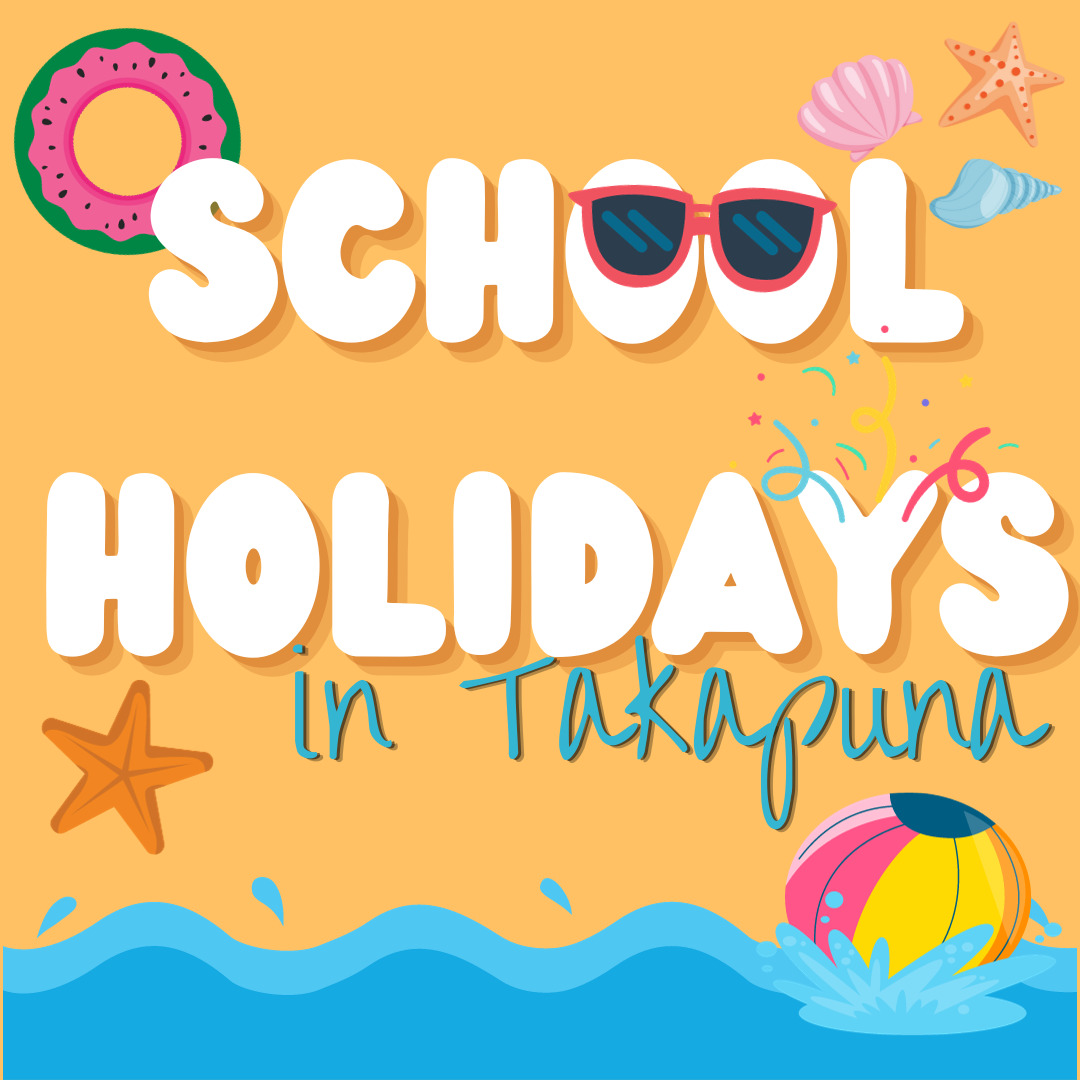 Happy School Holidays Sign